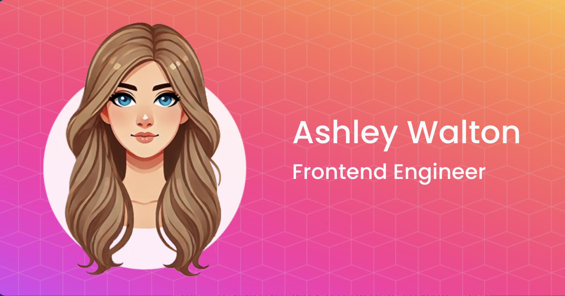 Ashley Walton - Front End Engineer